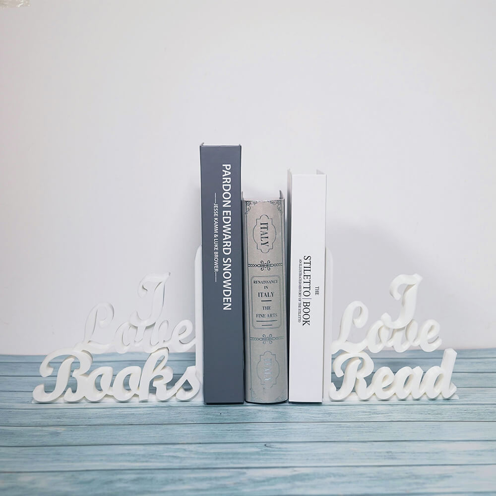 Personalized Name Decorative Bookends 3D Printed - CALLIE