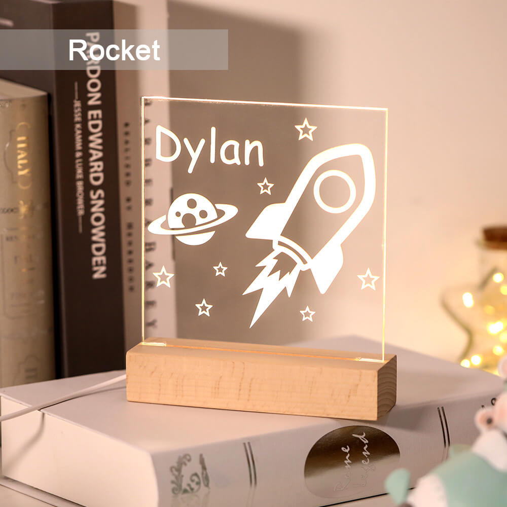 Personalized Name Night Light for Children - CALLIE