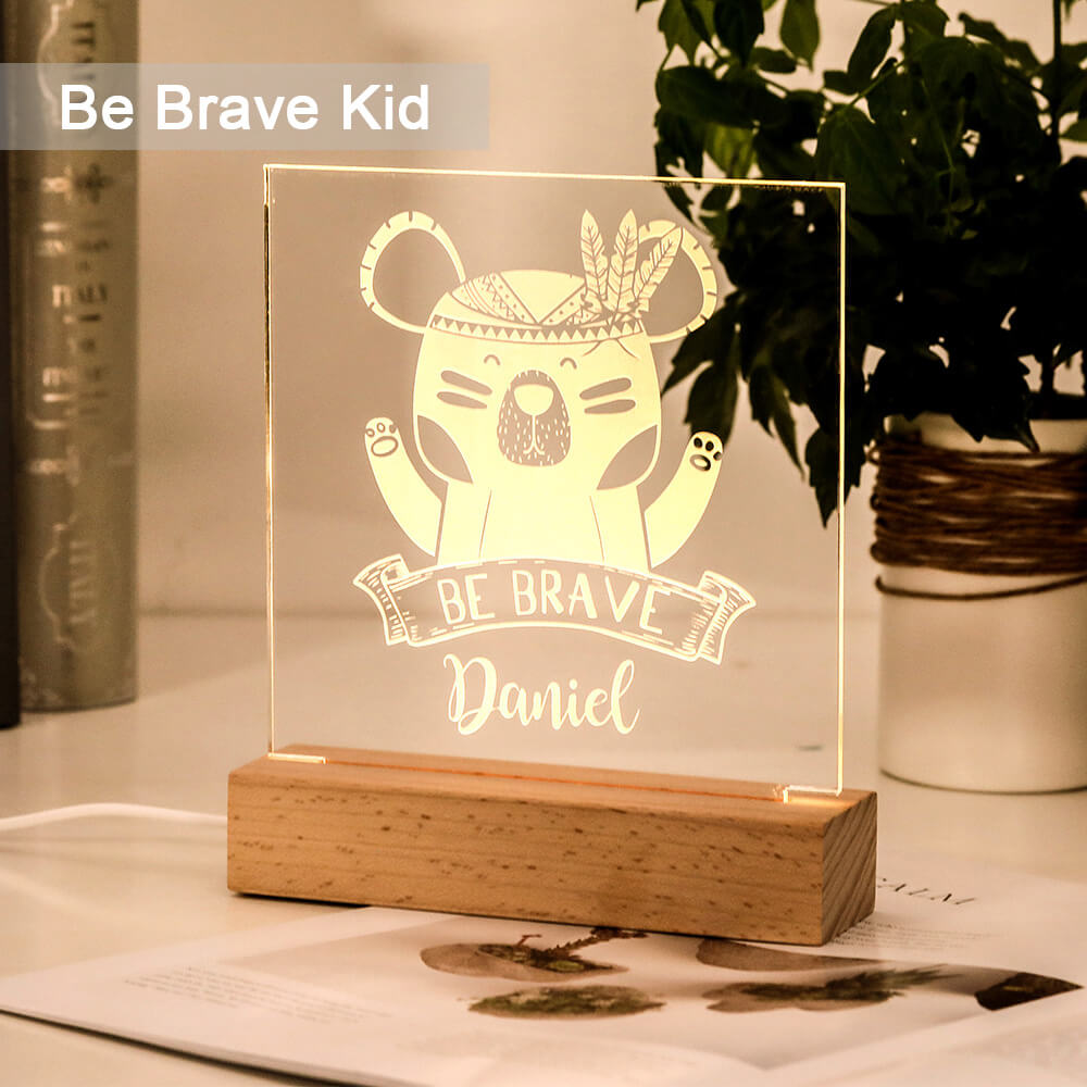Personalized Name Night Light for Children - CALLIE