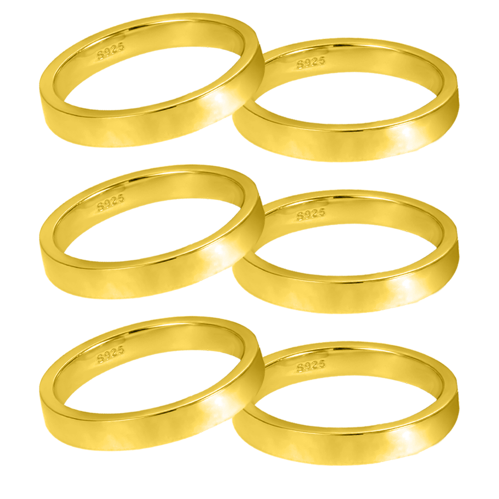 Custom Engraving Stackable Name Rings - CALLIE