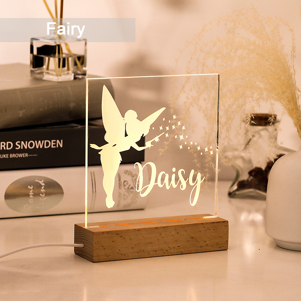 Personalized Name Night Light for Children - CALLIE