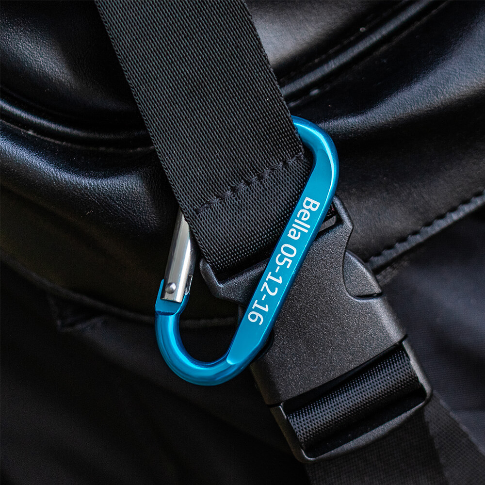 Personalized Engraved Name Carabiner - CALLIE