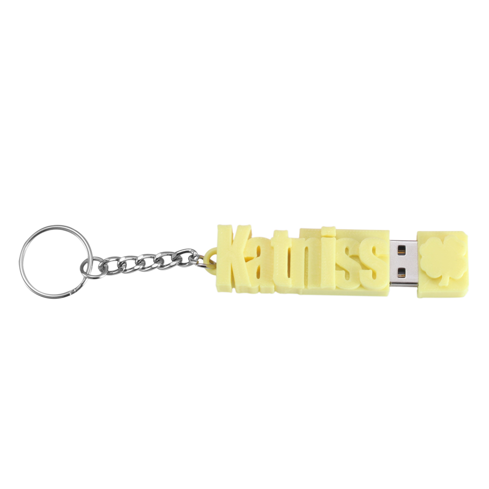 Personalized 3D Print Name Keychain USB Flash Drive - CALLIE