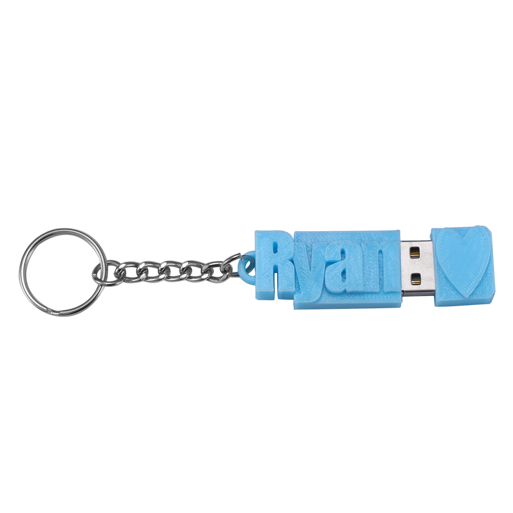 Personalized 3D Print Name Keychain USB Flash Drive - CALLIE