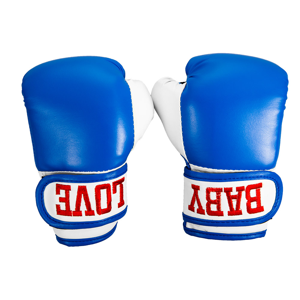 Personalized Leather Baby Boxing Gloves Embroidery Name - CALLIE