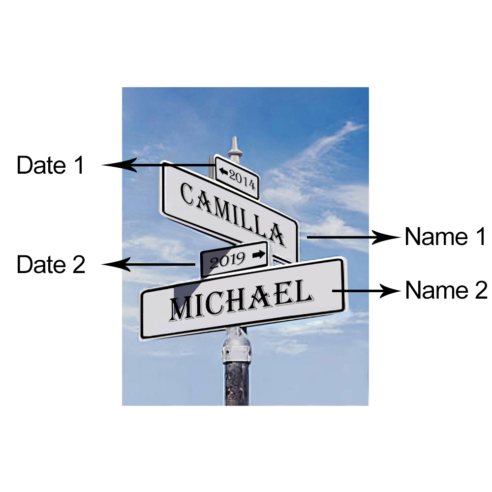 Intersection of Love Street Sign Photo Print - CALLIE