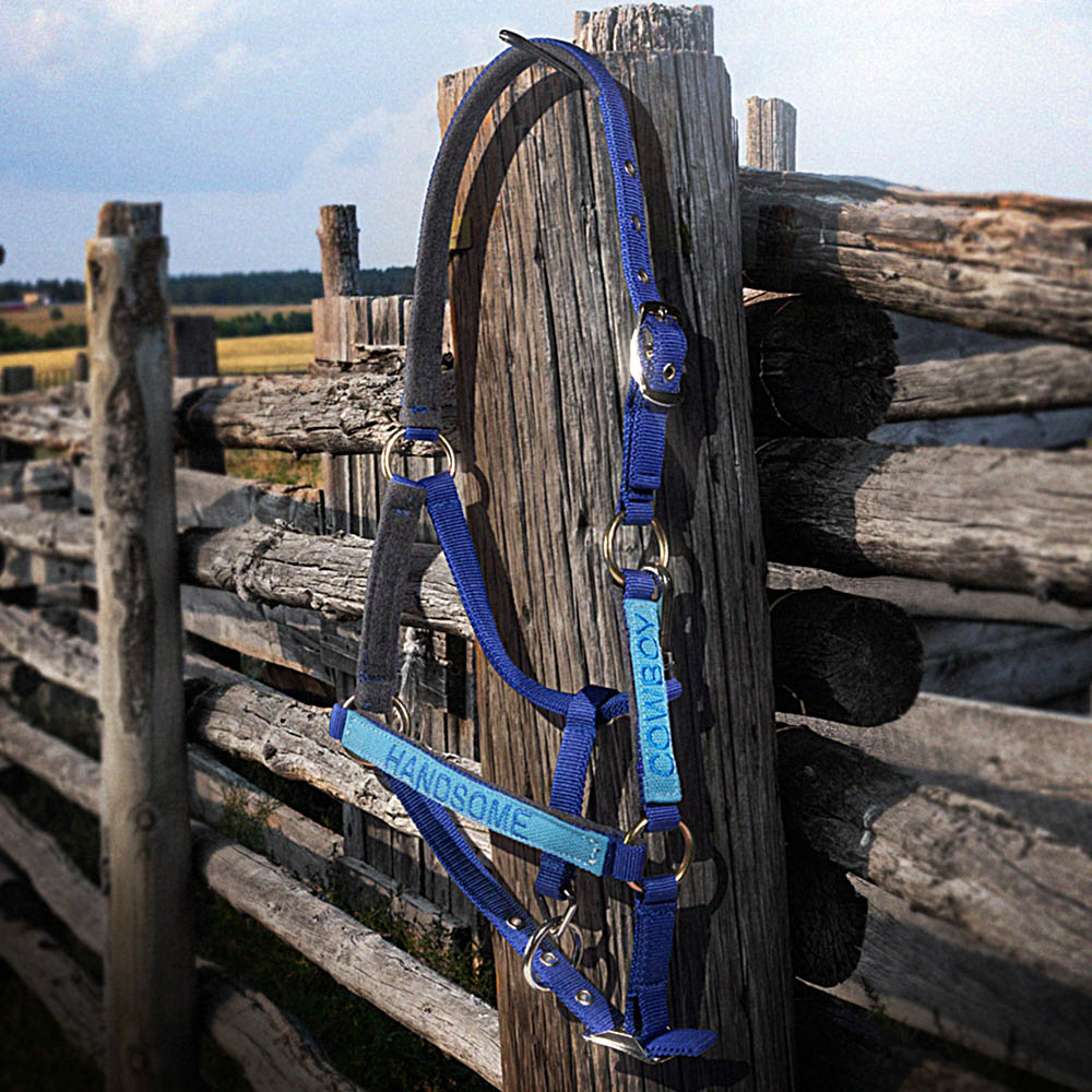 Personalized Embroidered Horse Halter - CALLIE