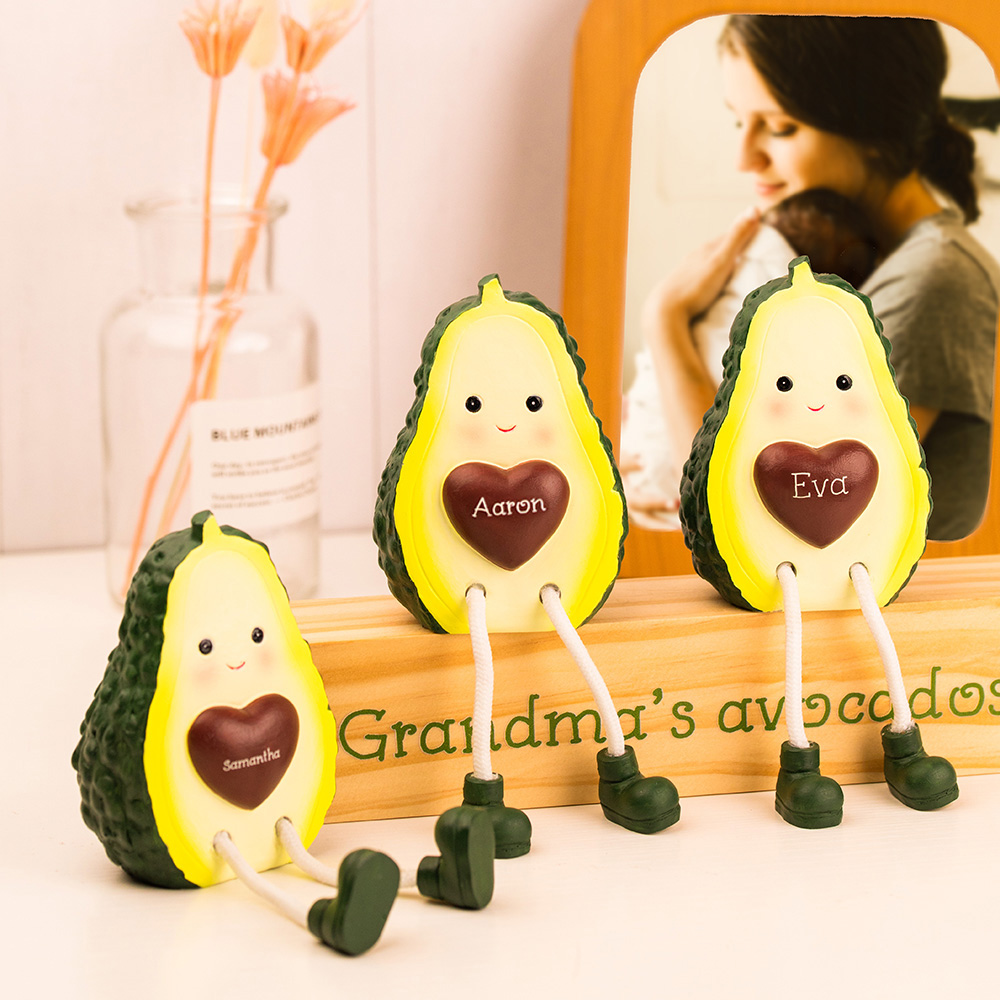 Personalized Name Avocados Home Decor Set for Mom/Dad - CALLIE