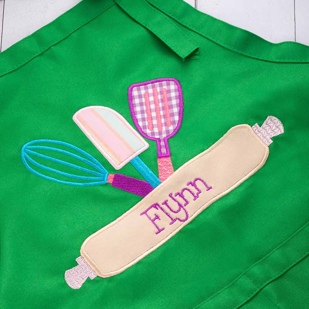 Personalized Kids Cooking Apron - CALLIE