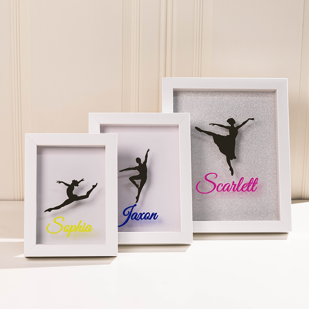 Personalized Dance Pin Shadow or Photo Box - CALLIE