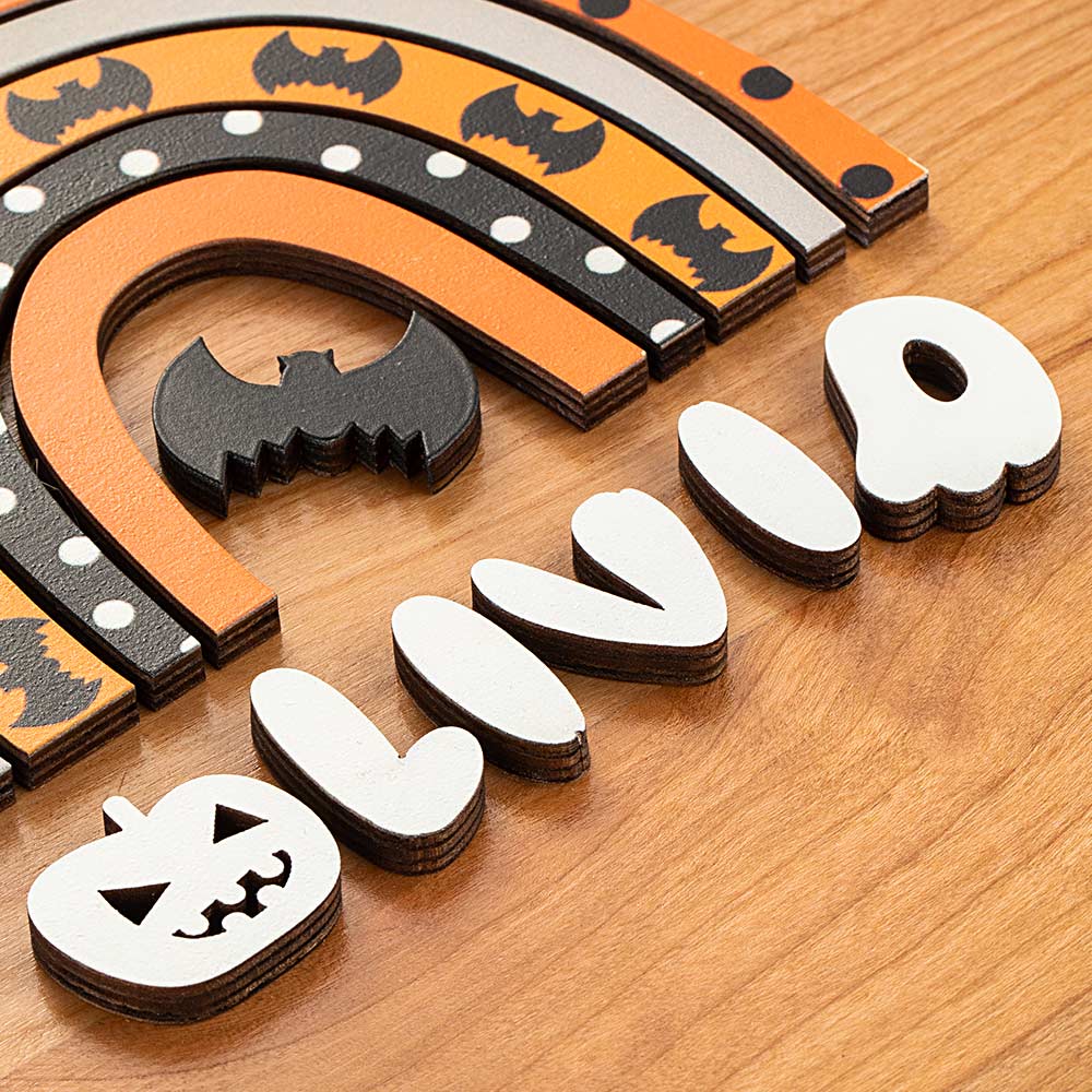 Rainbow Name Sign Nursery Room Decor for Kids - CALLIE