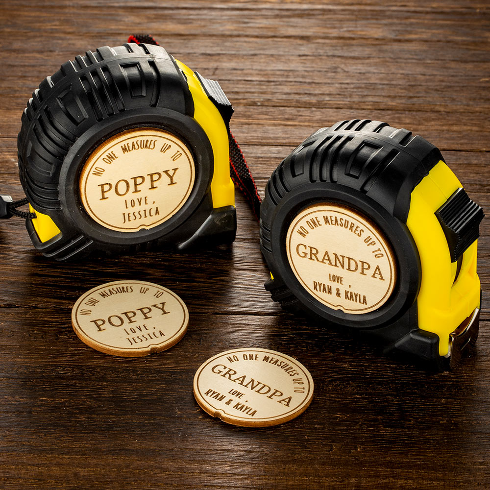 Personalized Tape Measure Tool With Engraved Text - CALLIE