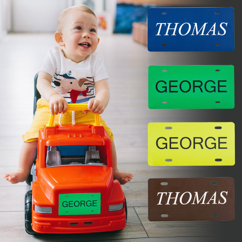 Personalized Name License Plate Aluminum - CALLIE