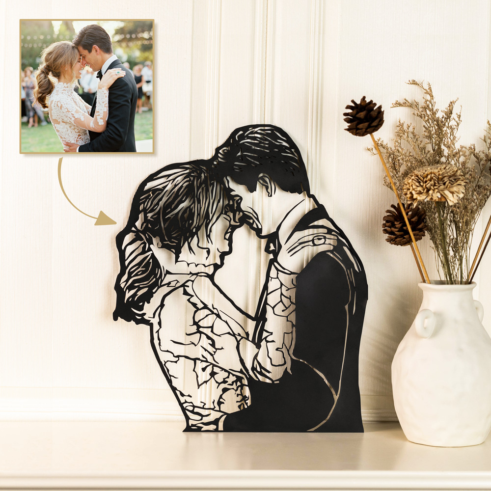 Customized Portrait Metal Wall Art Decor - CALLIE