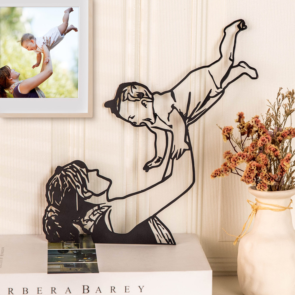 Customized Portrait Metal Wall Art Decor - CALLIE