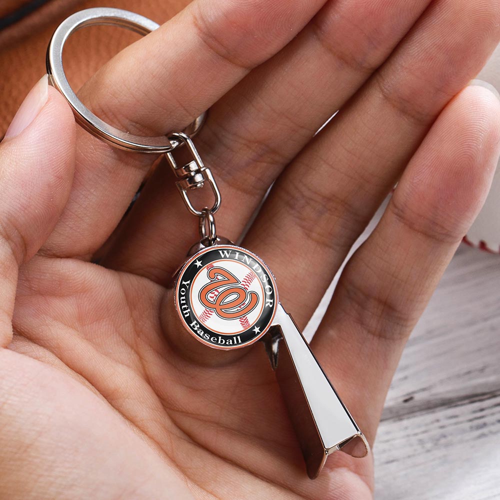 Personalized Whistle Keychain PE Teachers Sports Gifts Coach Gift - CALLIE