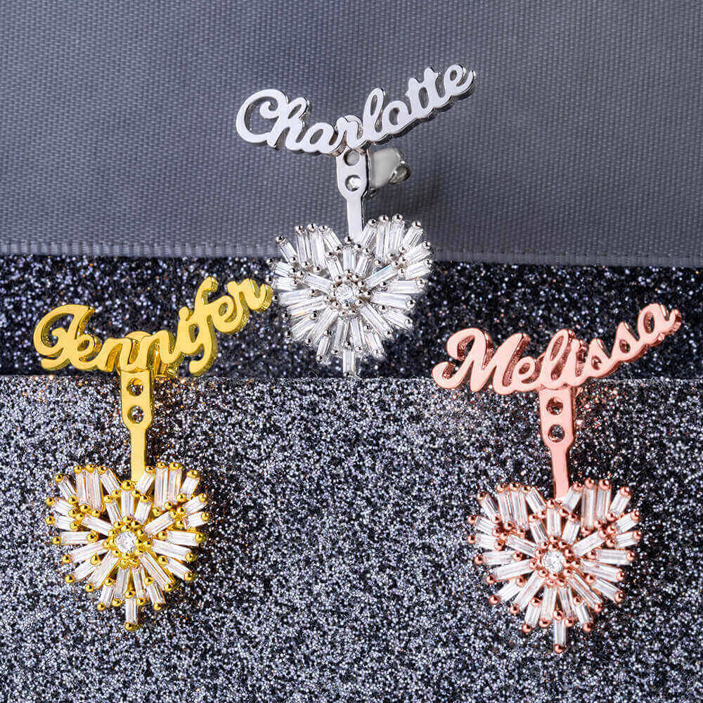 Custom Name Earrings - CALLIE