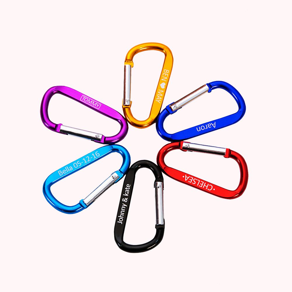 Personalized Engraved Name Carabiner - CALLIE