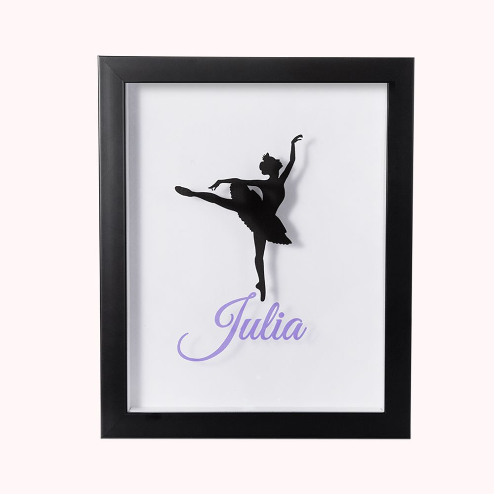 Personalized Dance Pin Shadow or Photo Box - CALLIE