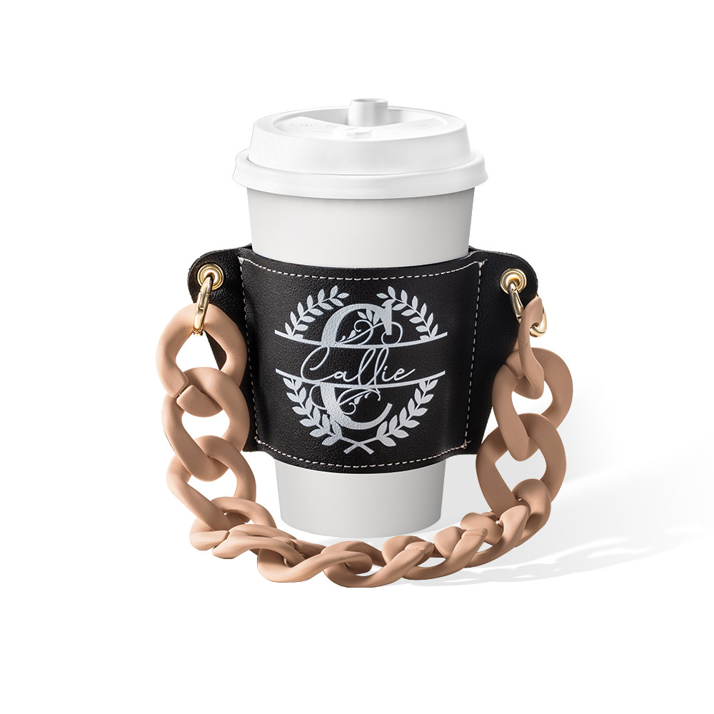 Custom Stylish Portable Cup Sleeves Protector Cover - CALLIE