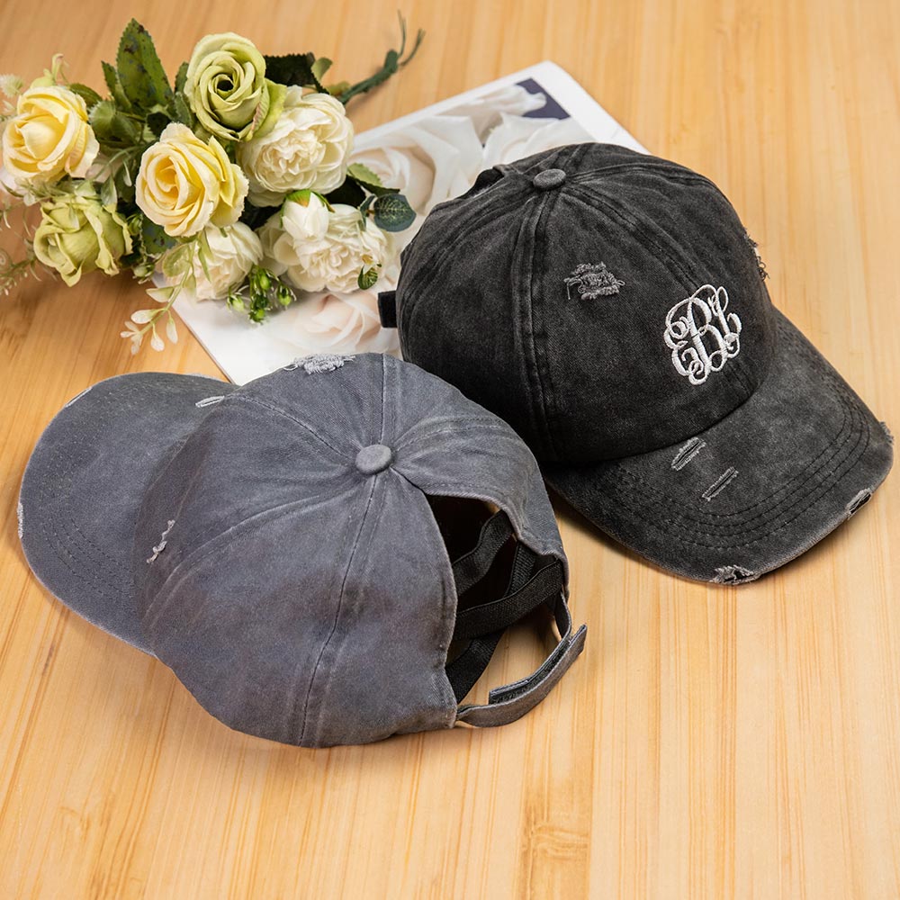 Personalized Embroidery Monogram Baseball Cap - CALLIE