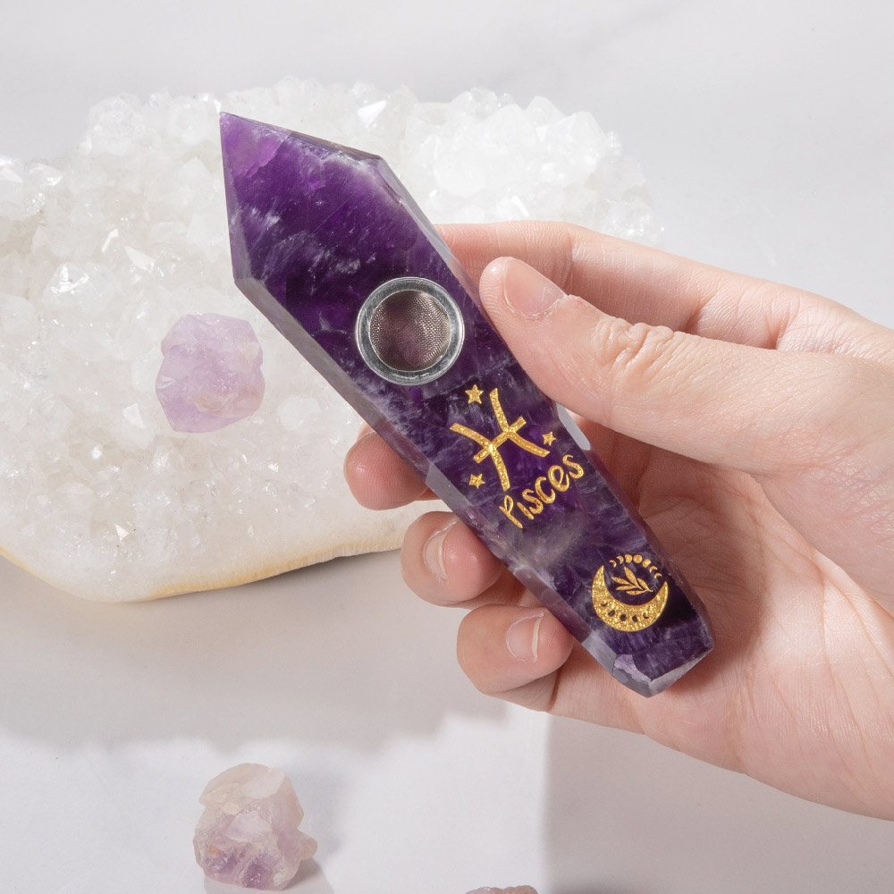 Custom Crystal Twelve Constellations Magic Wand - CALLIE