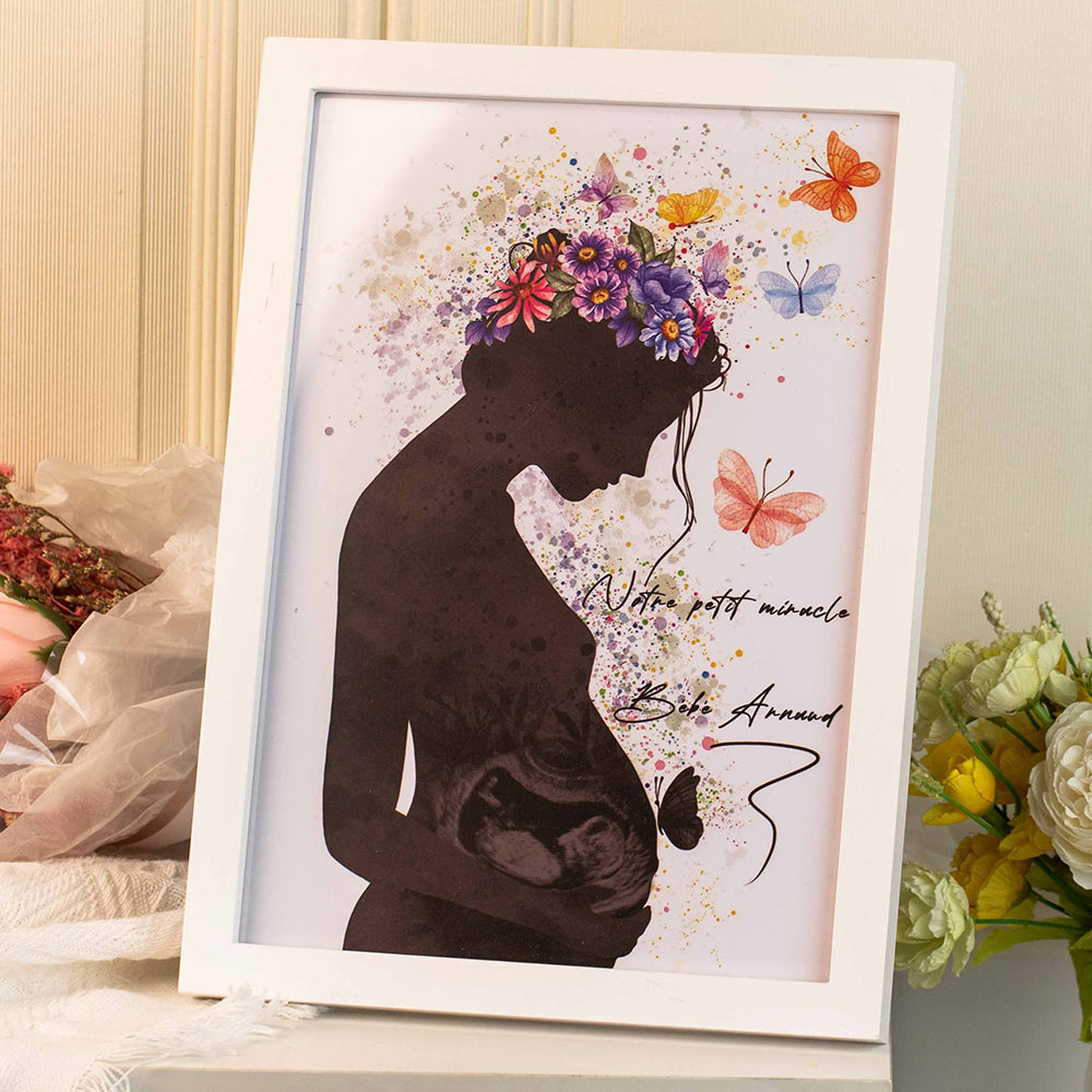 Personalized Baby Scan Print Gift New Mother Gift - CALLIE