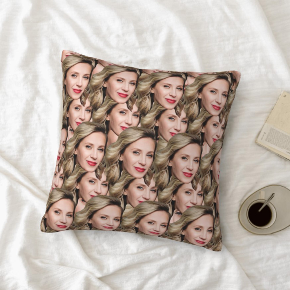 Customize Face Photo Cushion Cover - CALLIE