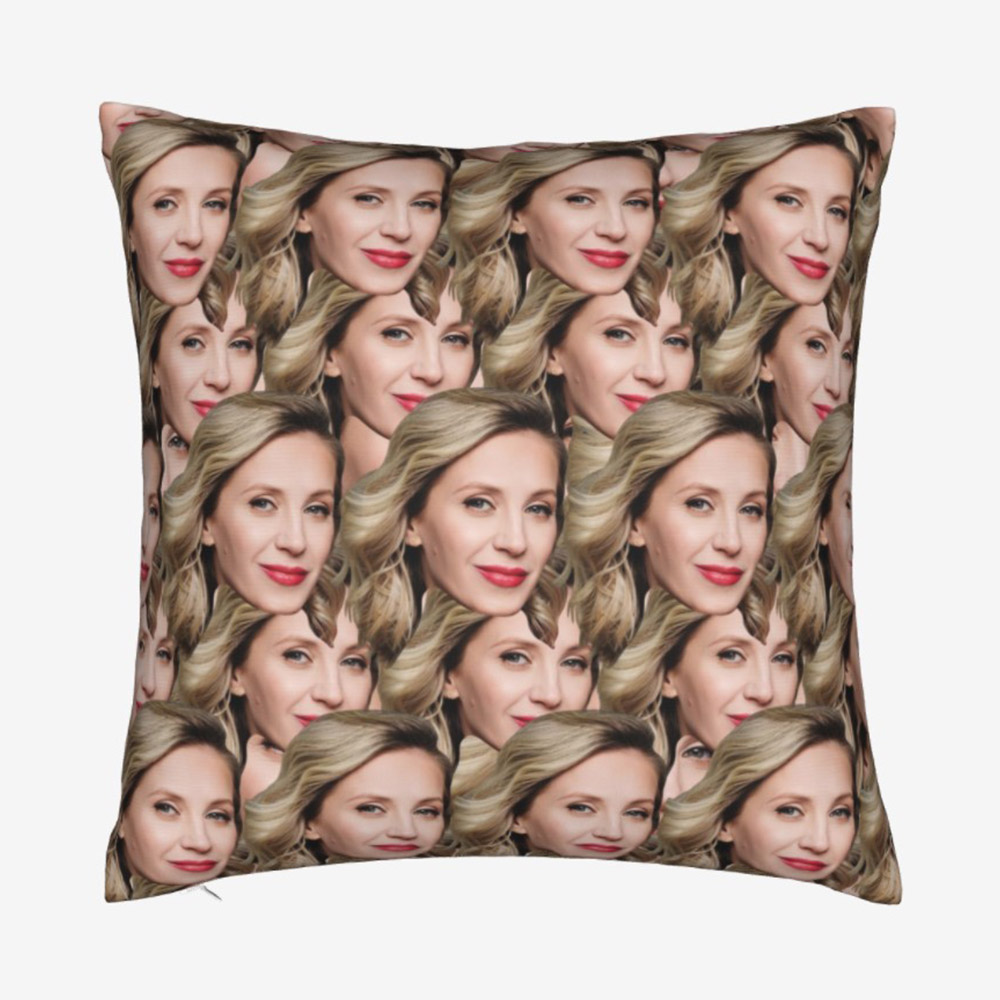 Customize Face Photo Cushion Cover - CALLIE