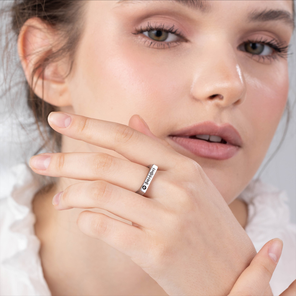 Custom Spotify Code Ring - CALLIE