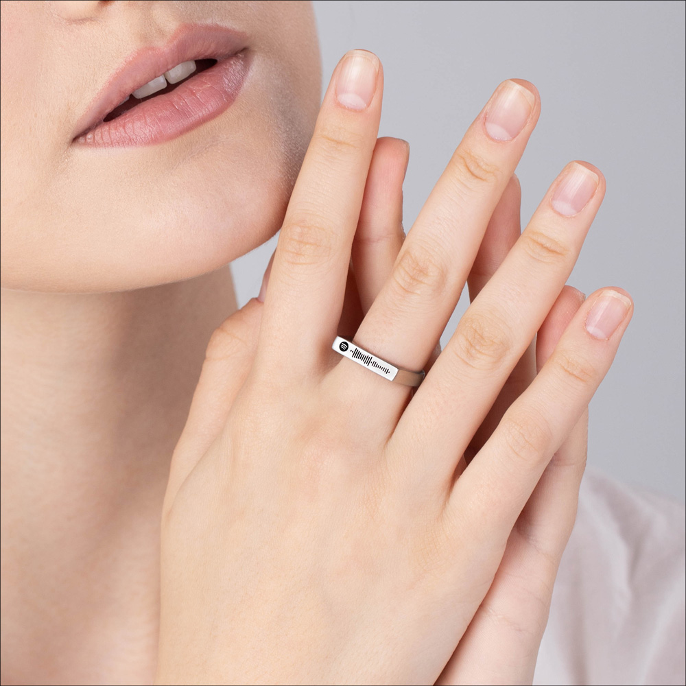 Custom Spotify Code Ring - CALLIE