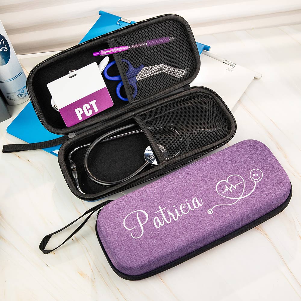 Personalized Name Stethoscope Storage Case - CALLIE