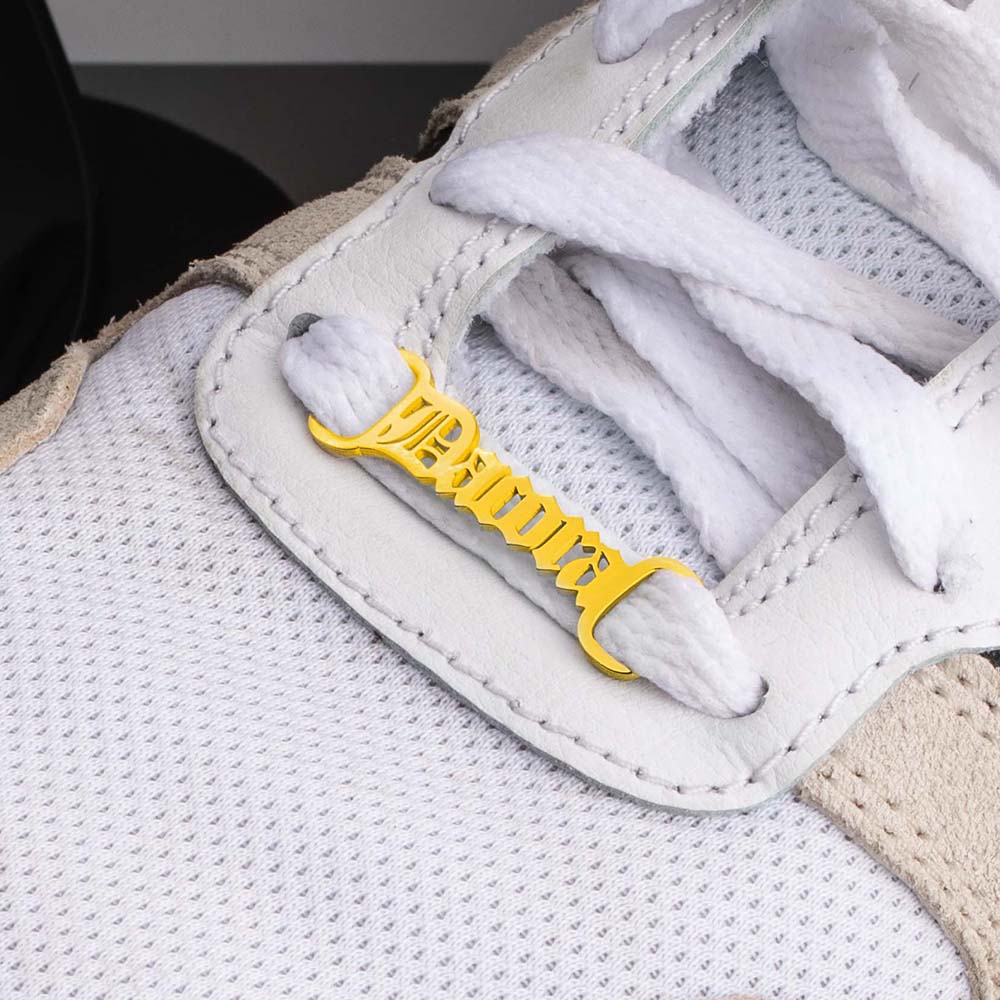 Custom Name Shoe Buckle Shoelace Clips Charm - CALLIE