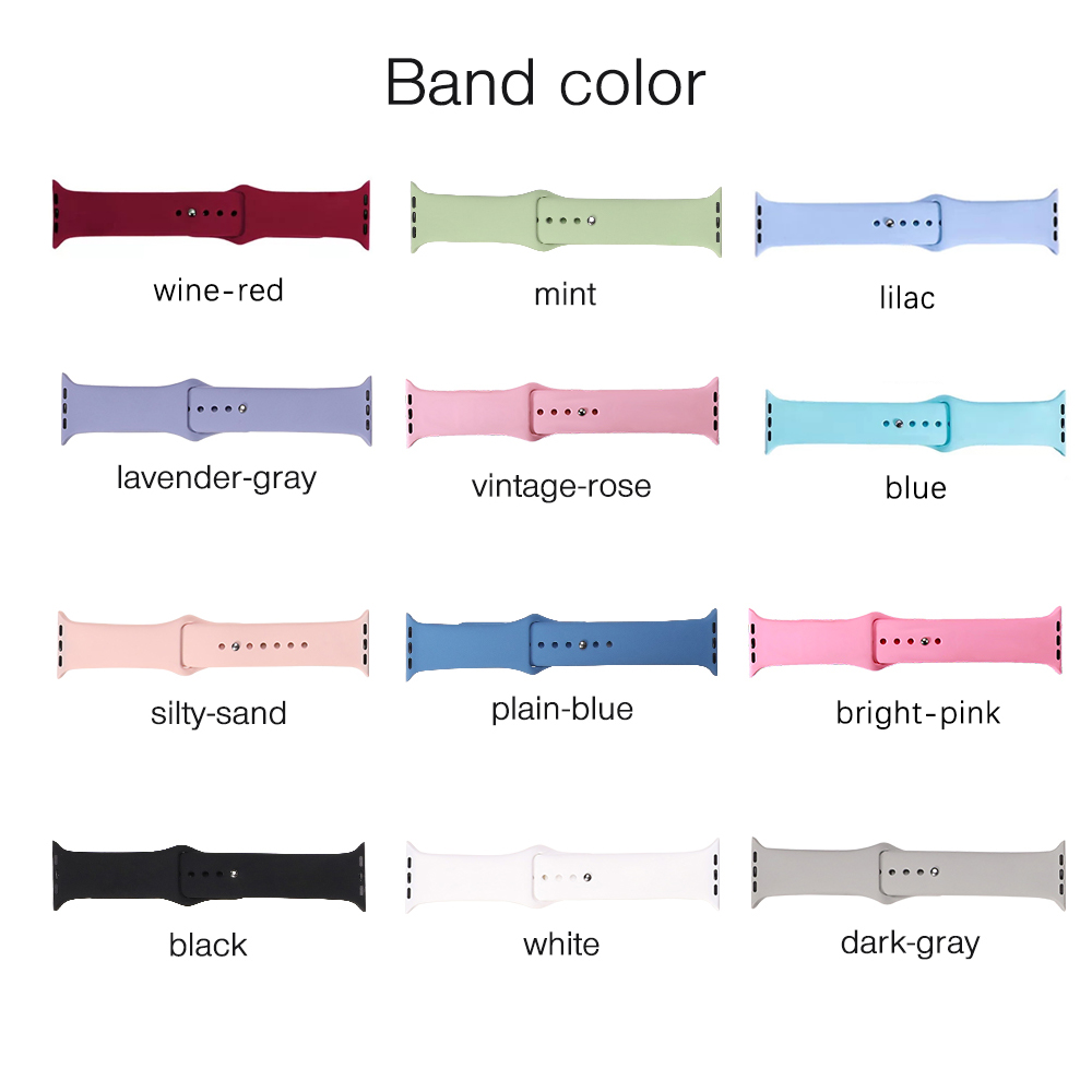 Personalized Infinity Silicone Watch Band for Apple Samsung Couple ...