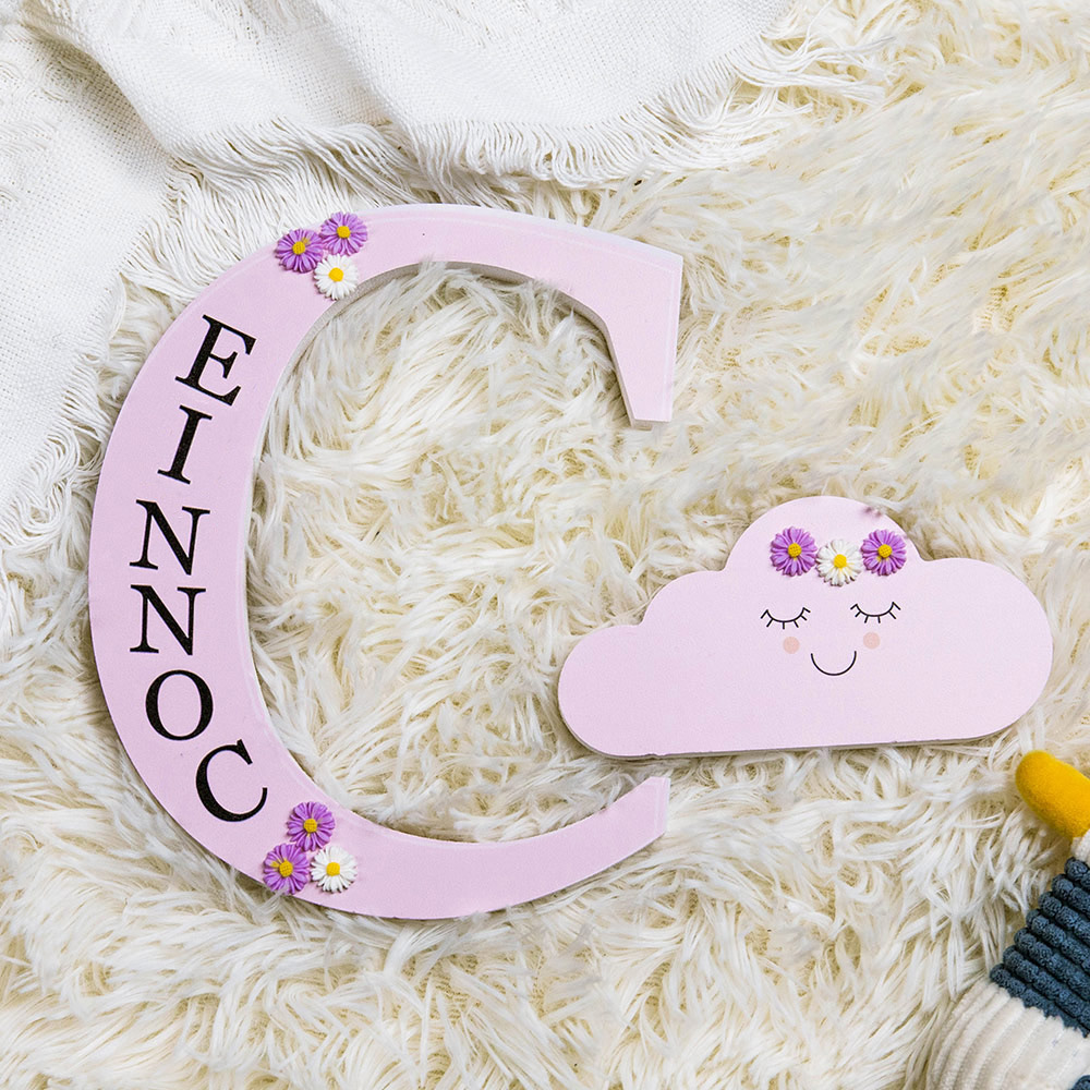 Personalized Name and Initial Signs for Baby Room Decor - CALLIE