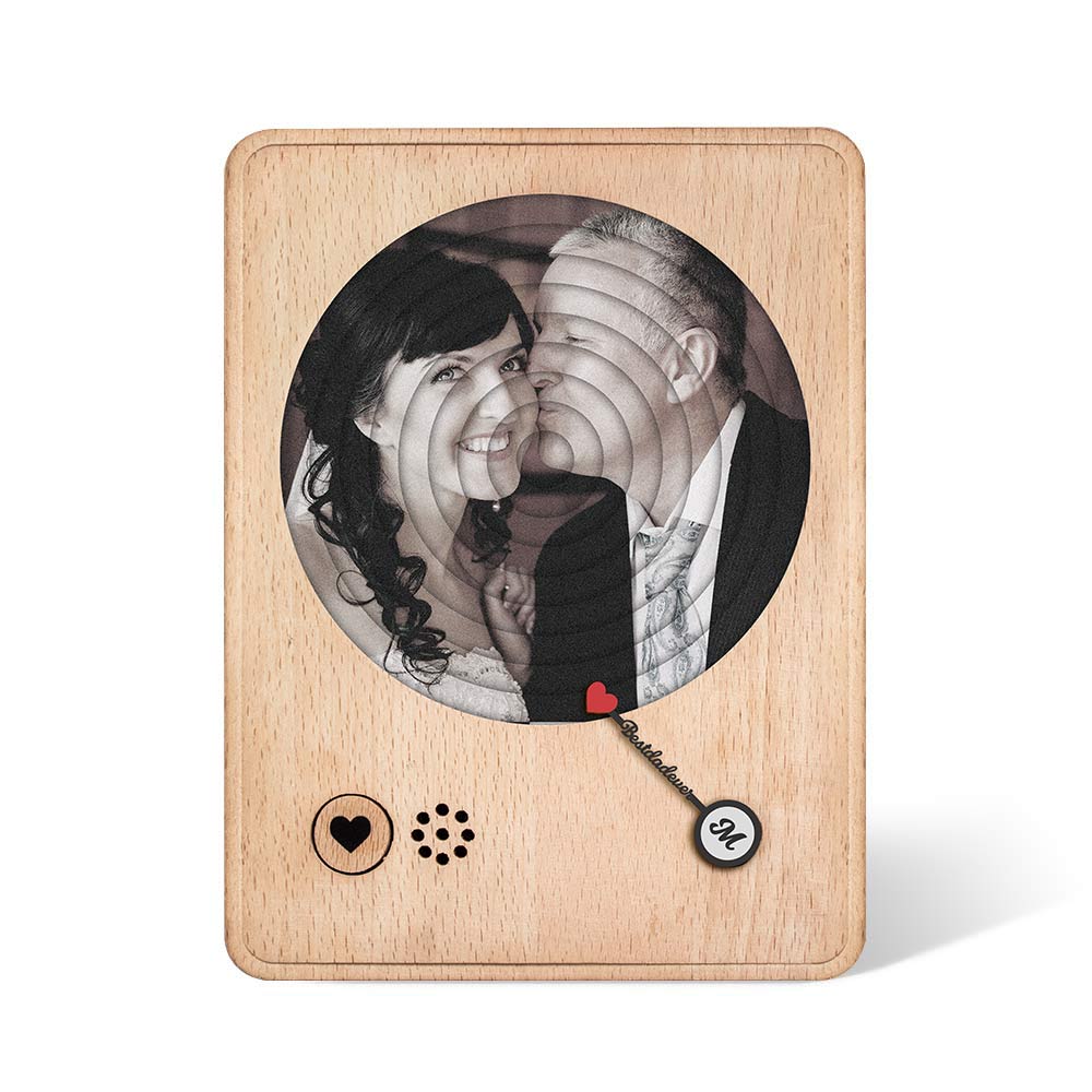 Personalized Photo Album Music Record Player for father, Gifts for ...