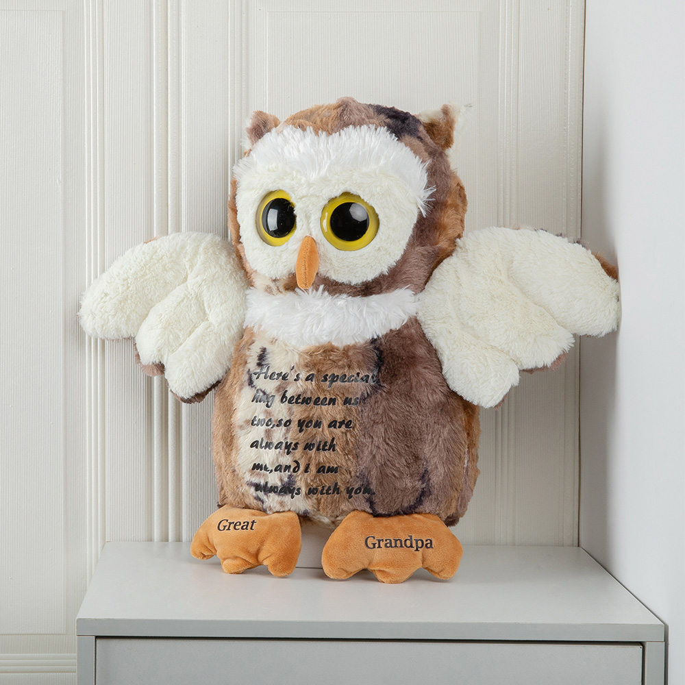 Personalized Memorial Plush Stuffed Animal Toy for Children's Sympathy ...