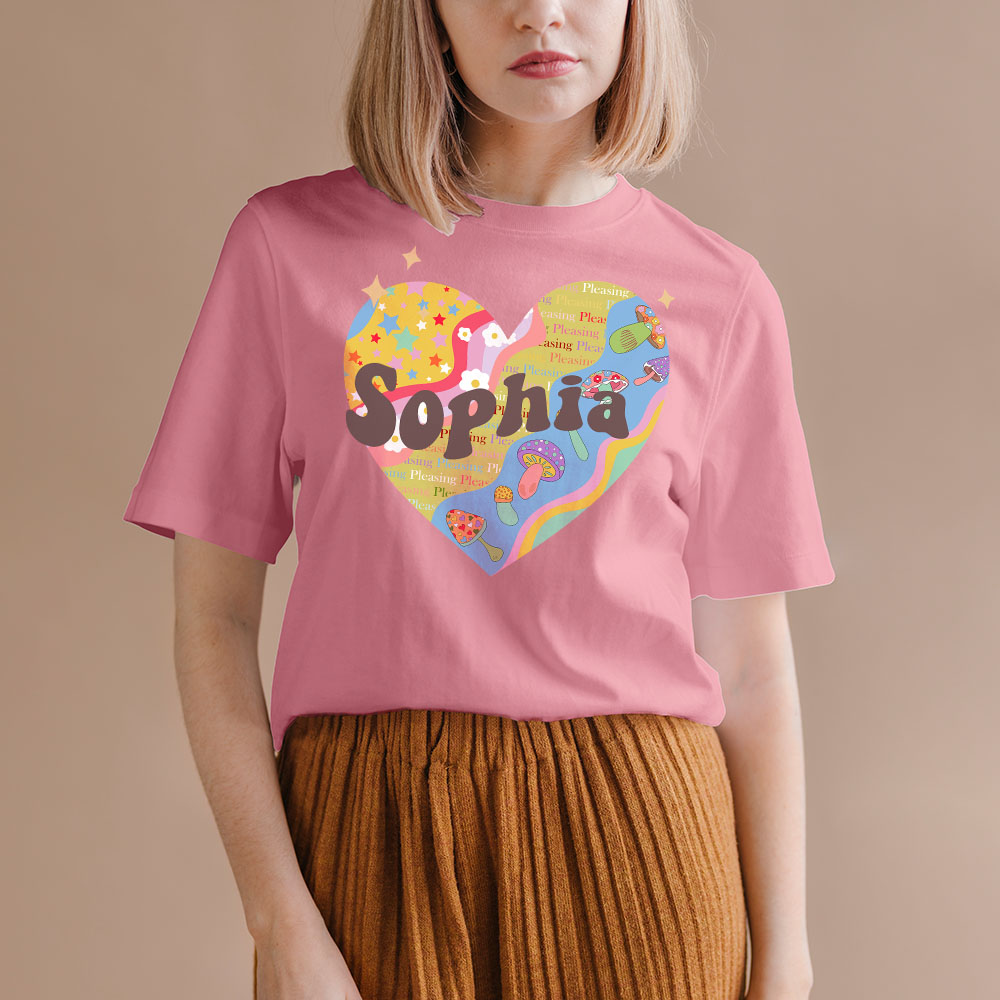 Personalized Colorful Harry Styles T-Shirt with Name, Gift for Daughter ...