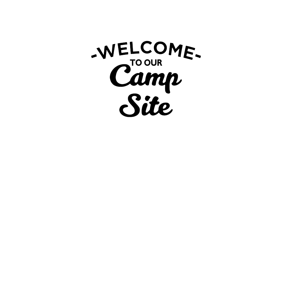 Personalized Welcome to Our Campsite Camping Couple Garden Flag for ...