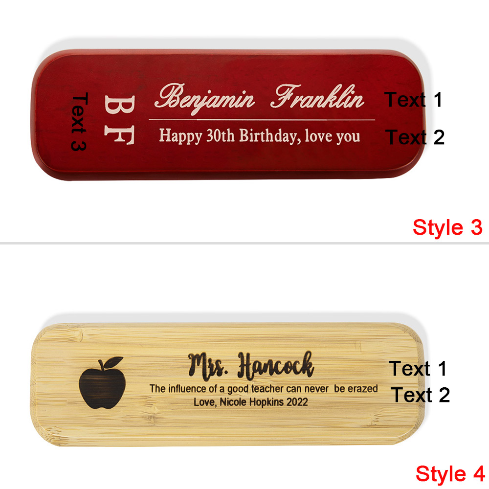 Personalized Ballpoint Pen & Case Sets with Engraved Name - CALLIE