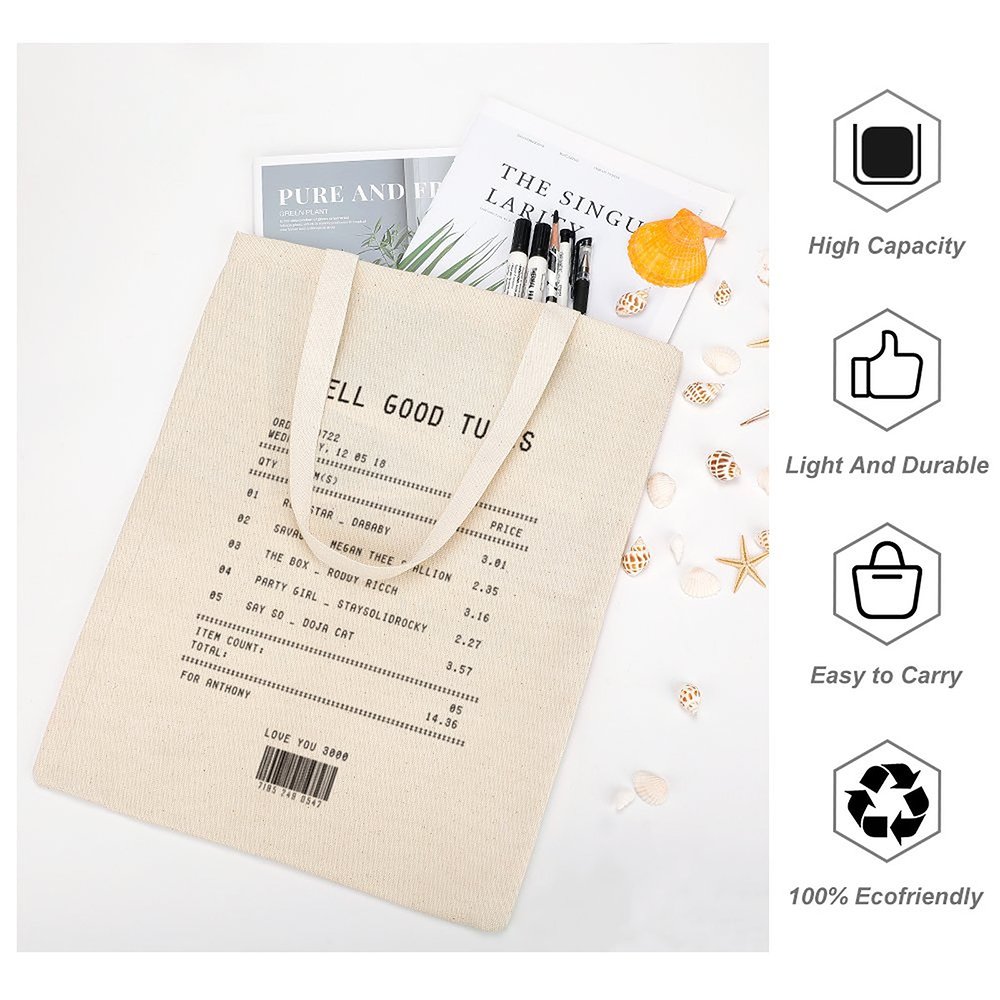 Personalized Sheet Music Canvas Bag for Singer/Composer/Music Majors ...