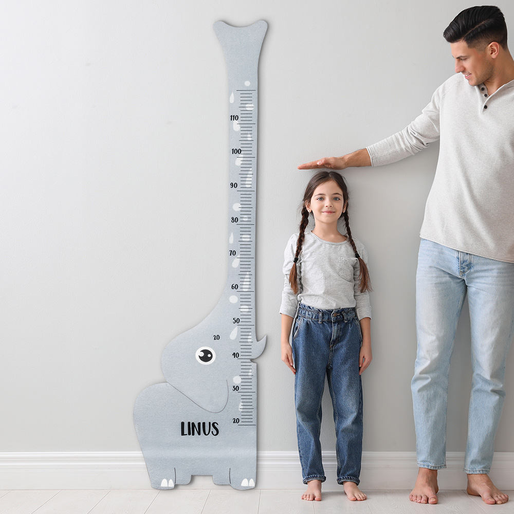 Personalized Animal Height Growth Chart for Children - CALLIE