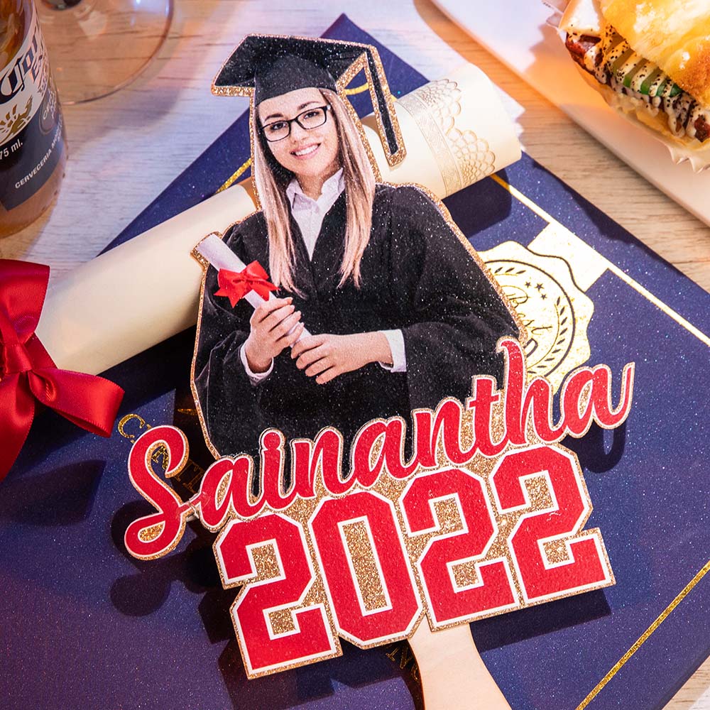 Personalized 6 Pcs Graduation Handheld Photo Fans Graduation Party ...