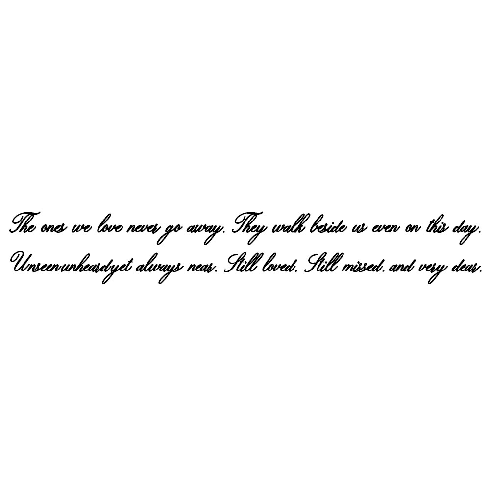 Personalized Goodbyes Are Not Forever Photo Rock Slate Frame in Loving ...