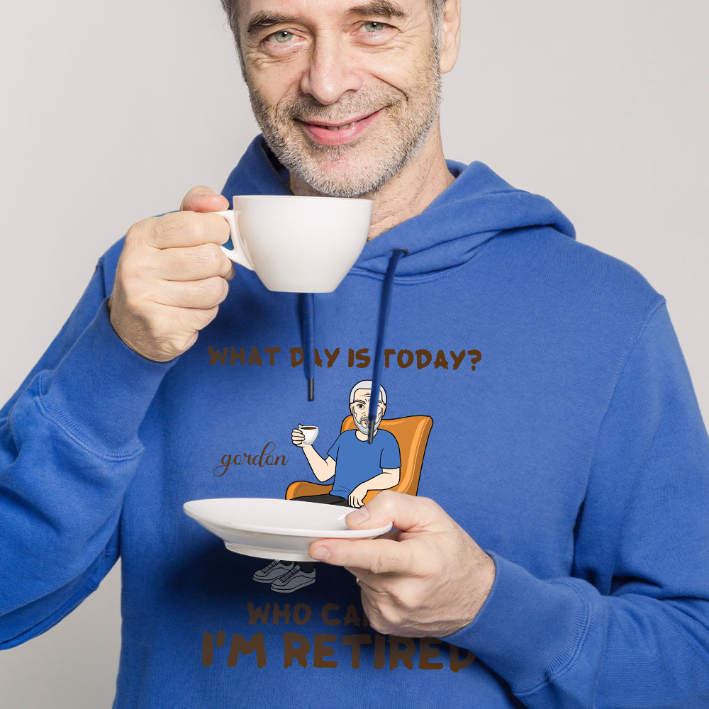 Personalized What Day Is Today Who Cares I'm Retired Unisex T-shirt ...