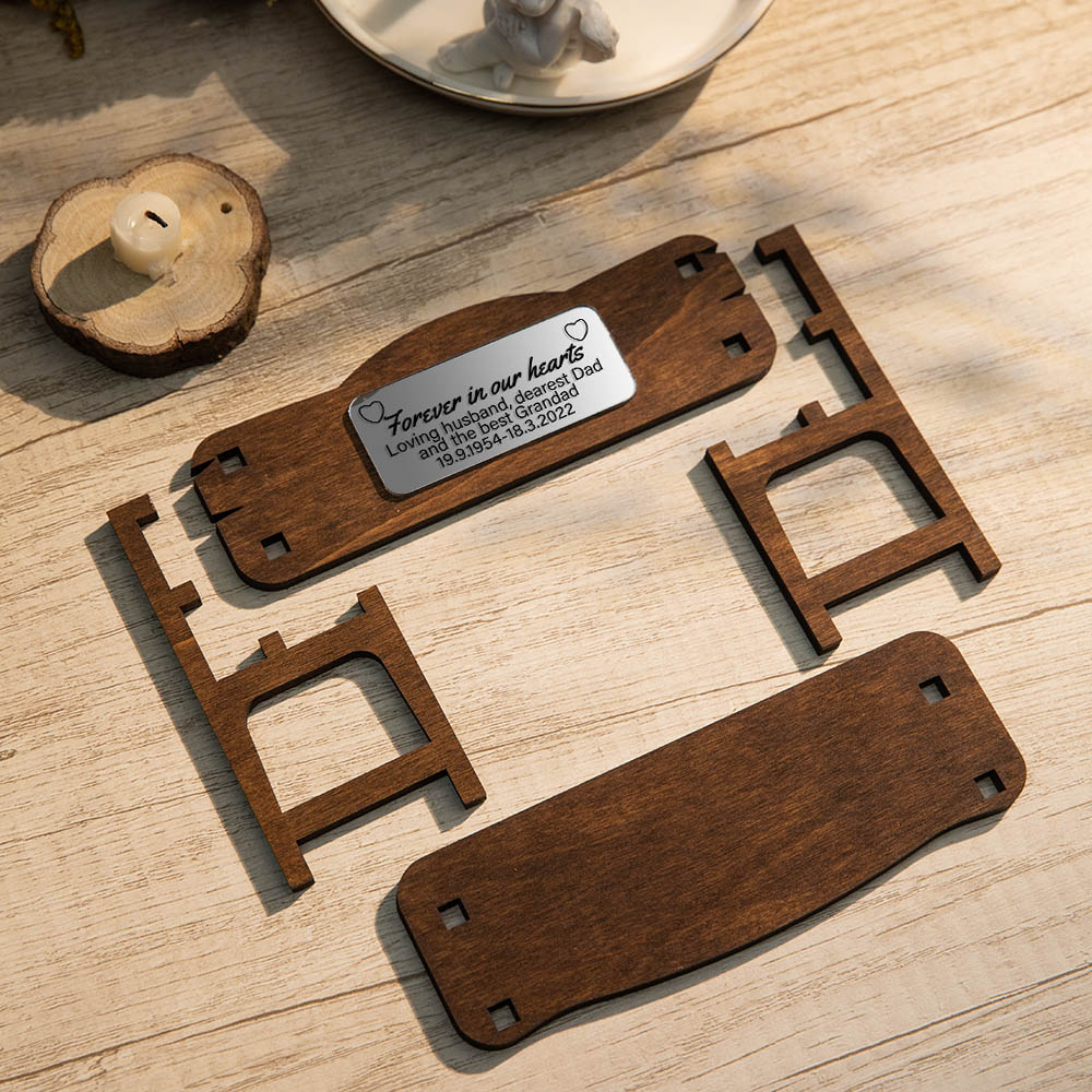 Personalized Memorial Bench Gift - CALLIE