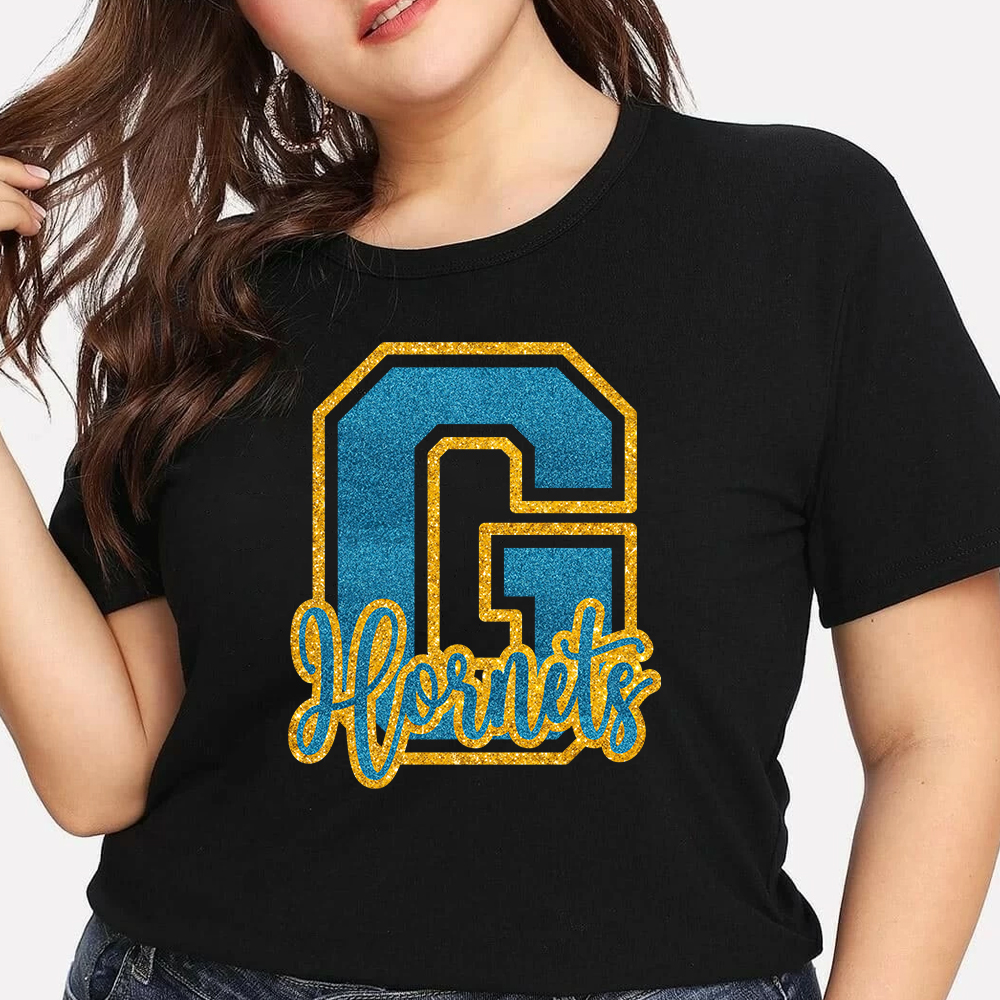 Personalized Spirit Week Shirt, with Initial and Mascot Name, Spirit ...