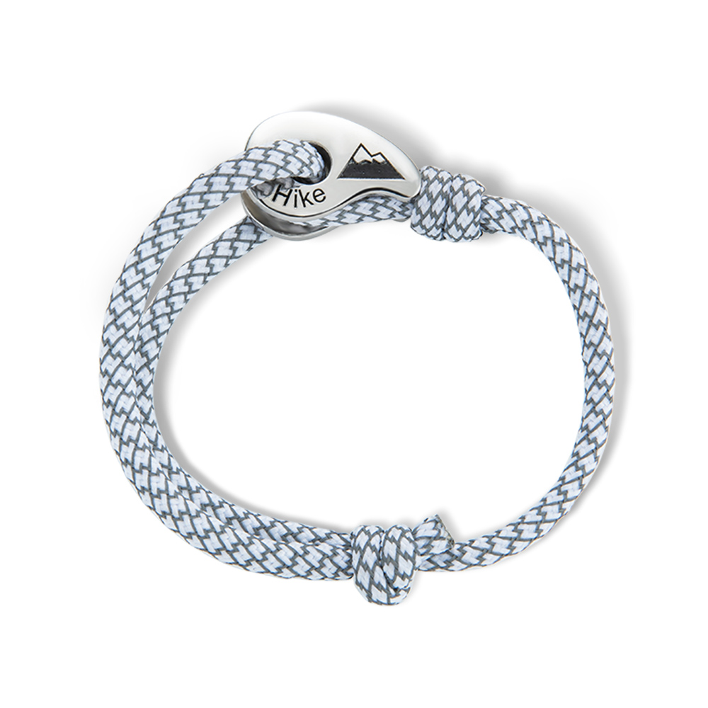 Personalized Hike Climbing Adventure Bracelet Explore Paracord Survival ...