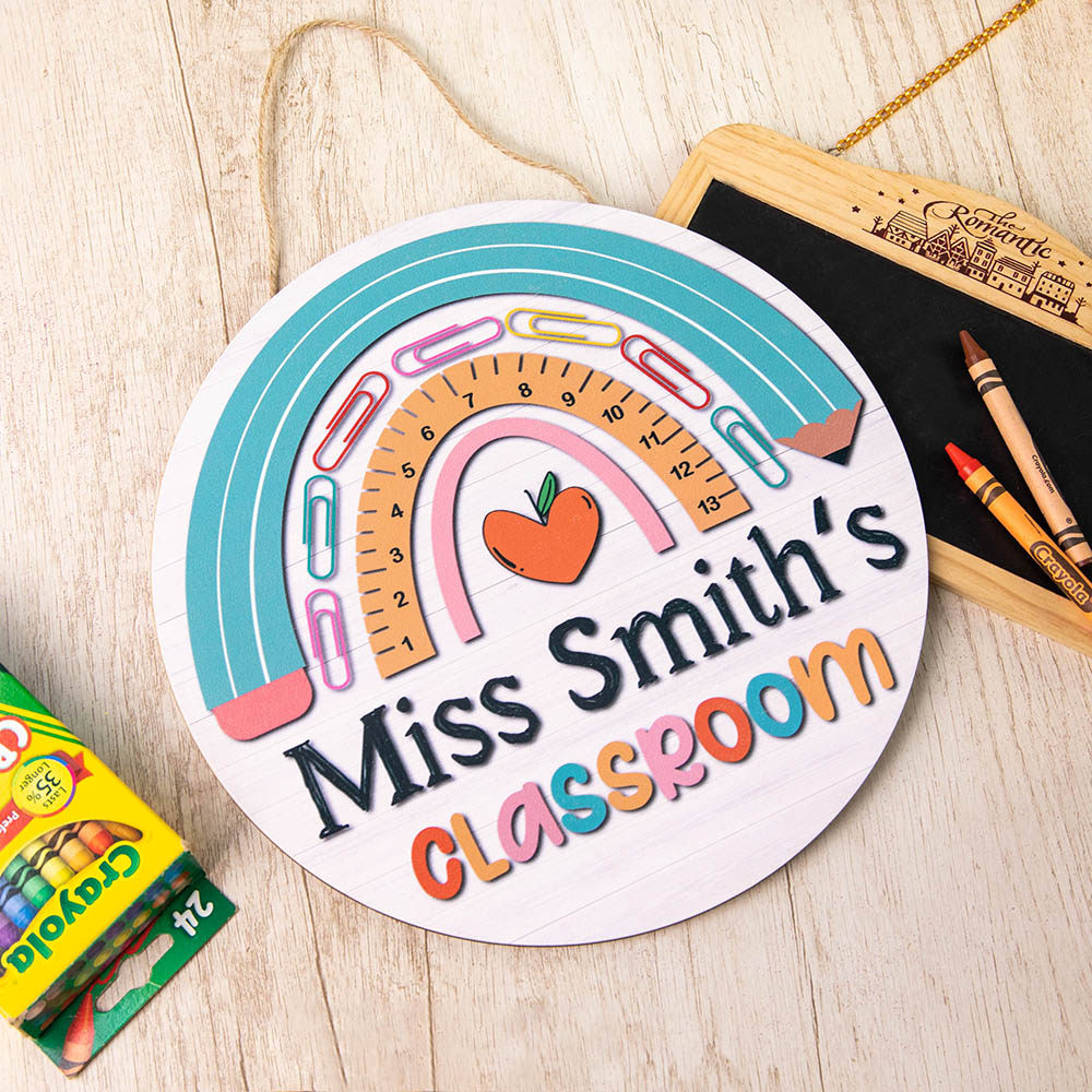 Personalized Classroom Door Hanger Teachers Appreciation Gifts - CALLIE