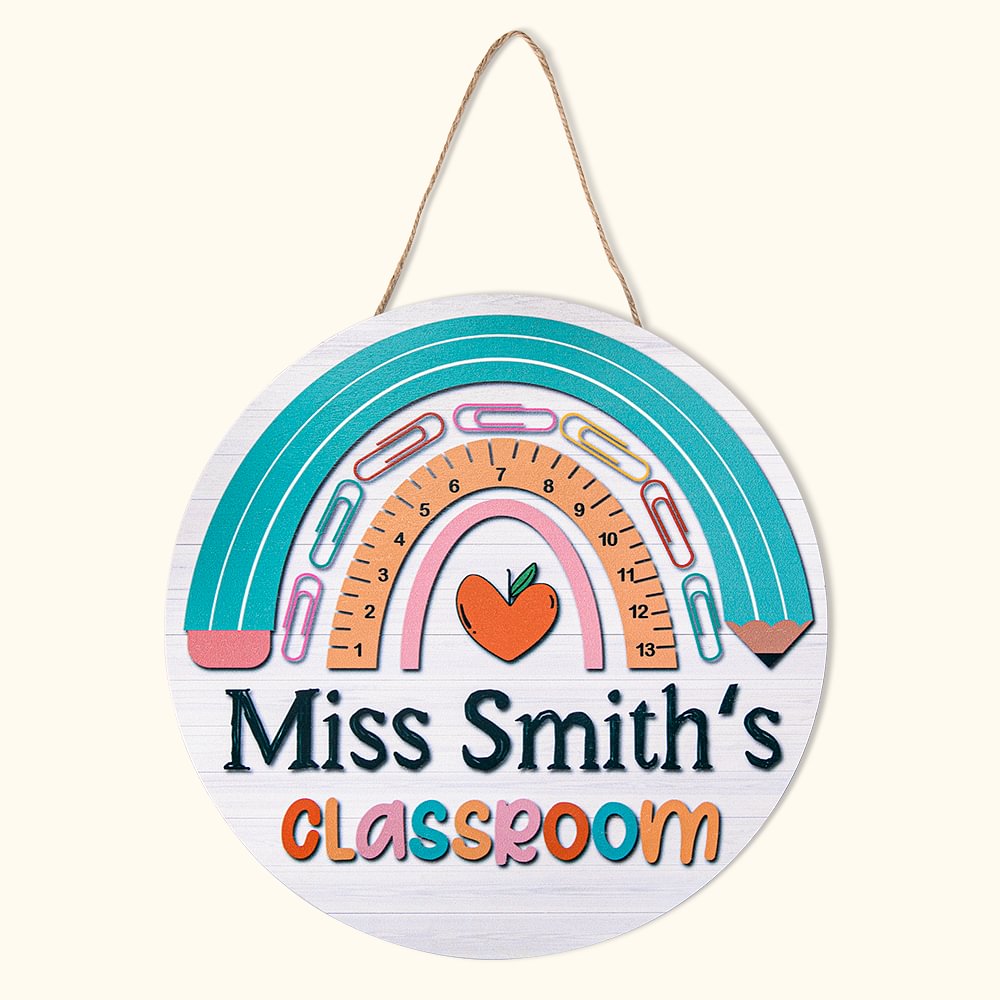 Personalized Classroom Door Hanger Teachers Appreciation Gifts - CALLIE